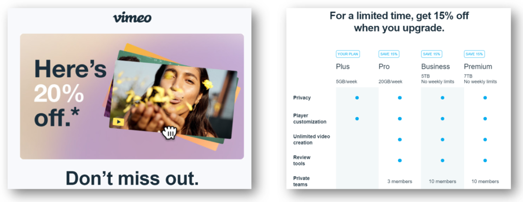 Vimeoの料金や機能を解説！有料プランを25％OFFにする方法があった - ランクアップ株式会社｜山口拓哉｜WEB集客・SNS広告運用代行 ...